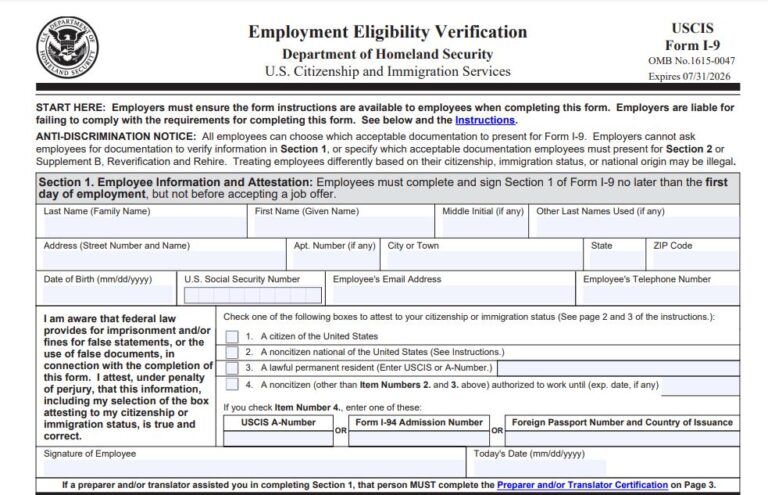 Missouri I-9 Form: A Guide | Hacking Immigration Law, LLC